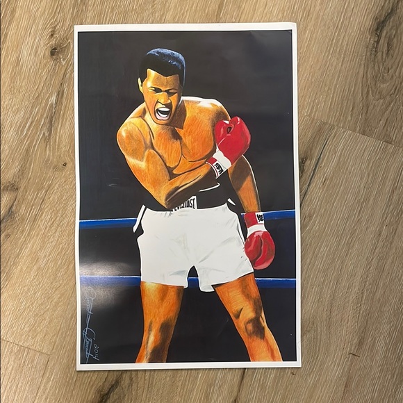Wall Decor | Muhammad Ali Art Print | Poshmark